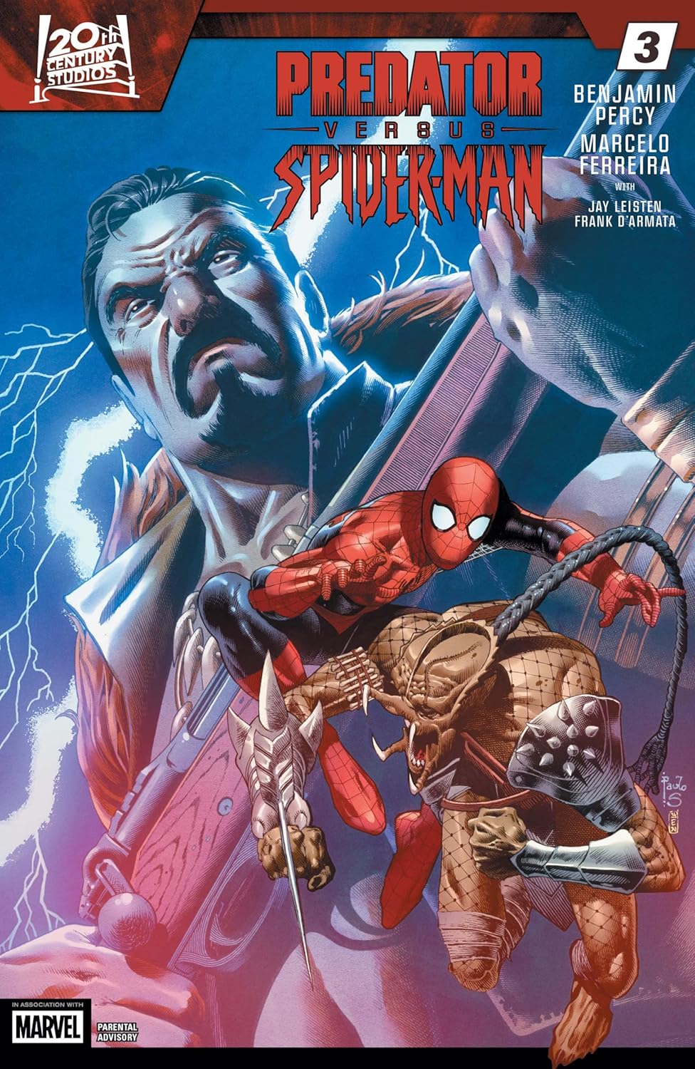 Amazon.com: Predator Vs. Spider-Man (2025) #3 (of 4) eBook : Percy ...