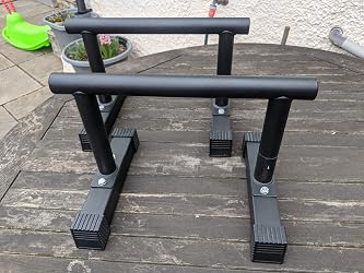 RAMASS Fitness Parallettes, for Gymnastics, Calisthenics, Bodyweight ...