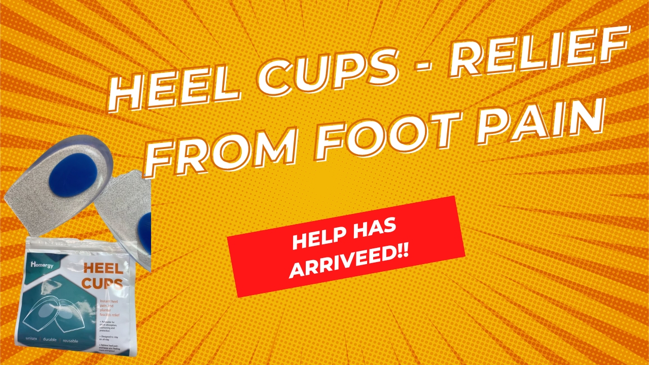 Watch Heel Cups - Relief is on it's way! on Amazon Live