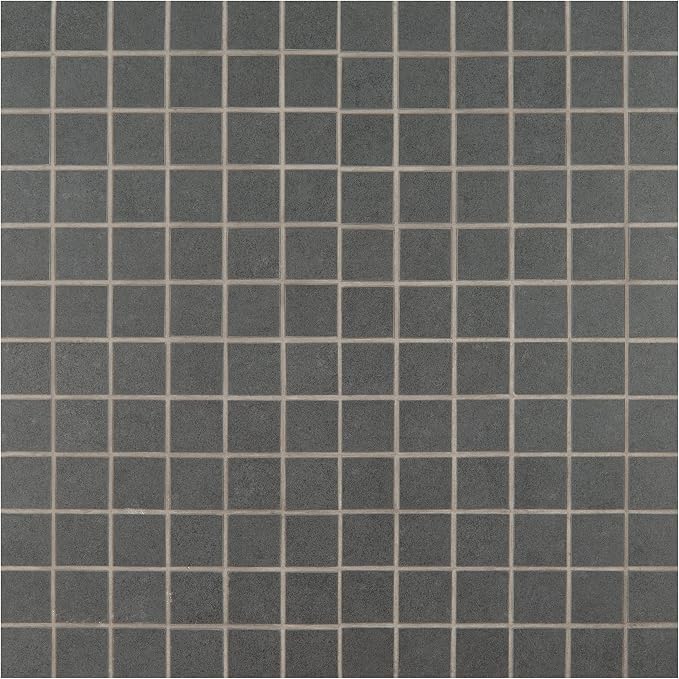 MSI Dimensions Graphite 2 in. x 2 in. Matte Porcelain Mosaic Tile for ...