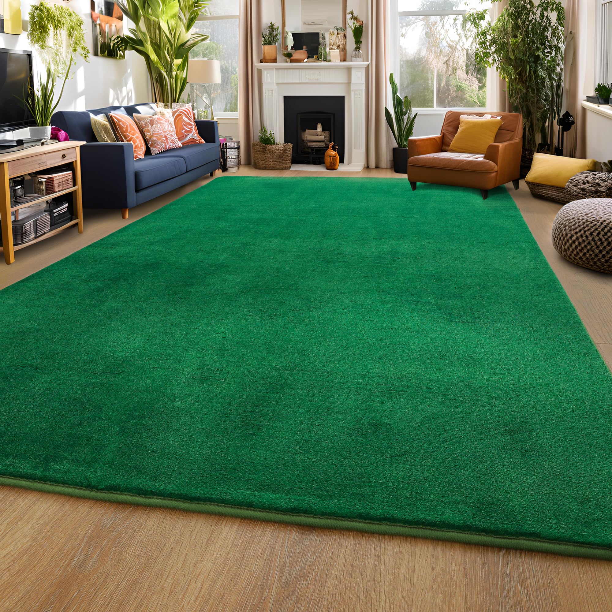 Amazon.com: junovo Ultra Soft Area Rugs for Bedroom, 4x6ft Shaggy Rugs ...