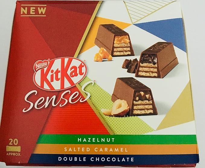 Kit Kat Senses - Hazelnut,Salted Caramel, Double Chocolate 1x200g ...