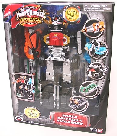 Power Rangers Operation Overdrive Mercury Ranger Megazord