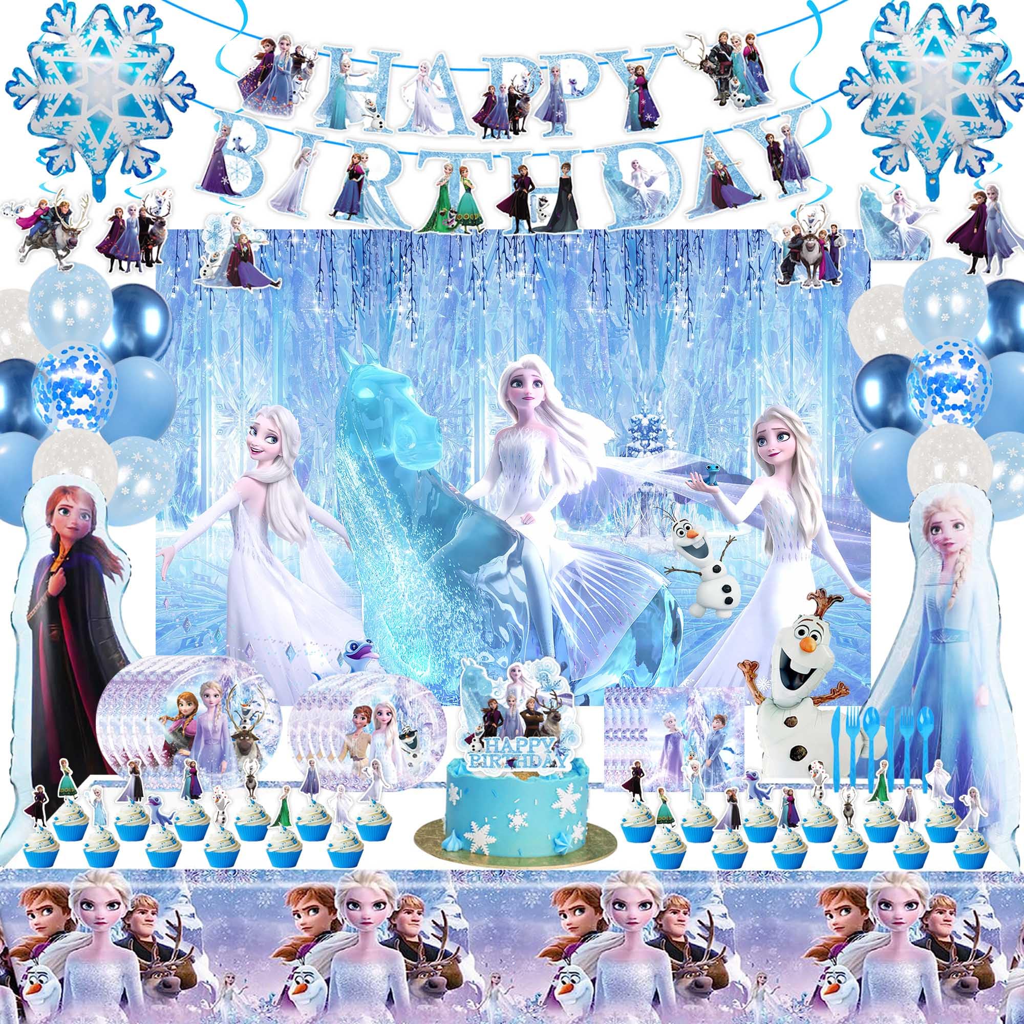 Frozen Birthday Party Supplies Frozen Theme Birthday Decoration For