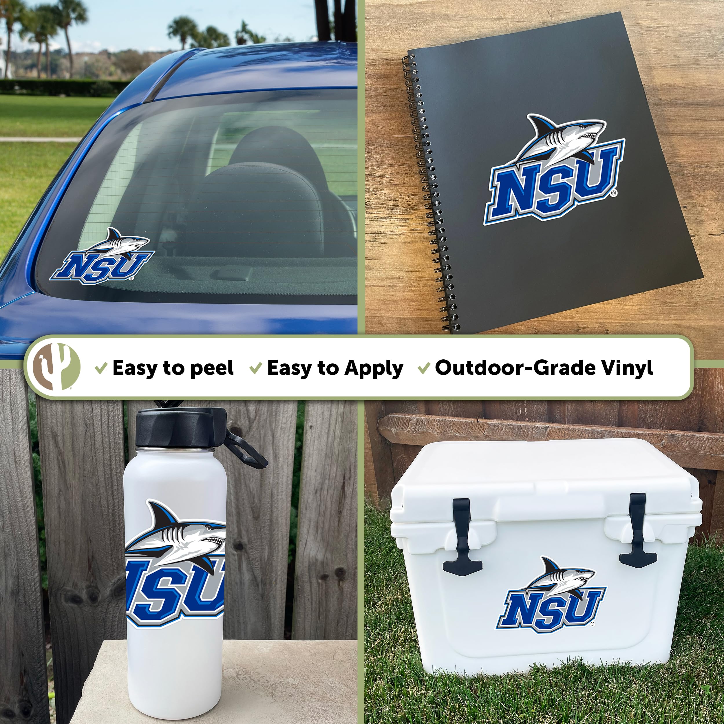 Snapklik.com : Desert Cactus Nova Southeastern University Sticker NSU ...