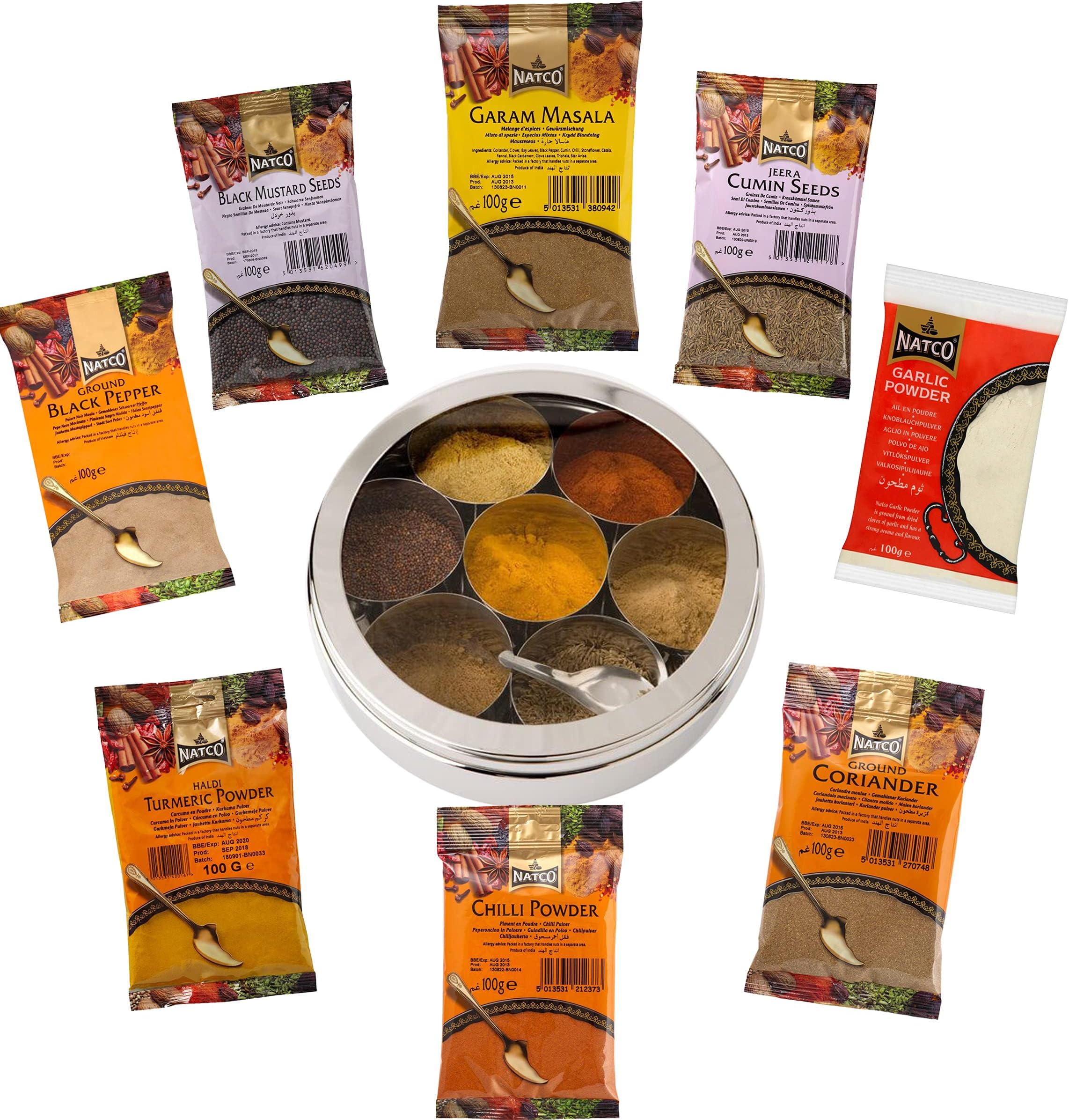 Spice Kitchen World Spice Blends & BBQ Rubs Premium Spice Collection ...