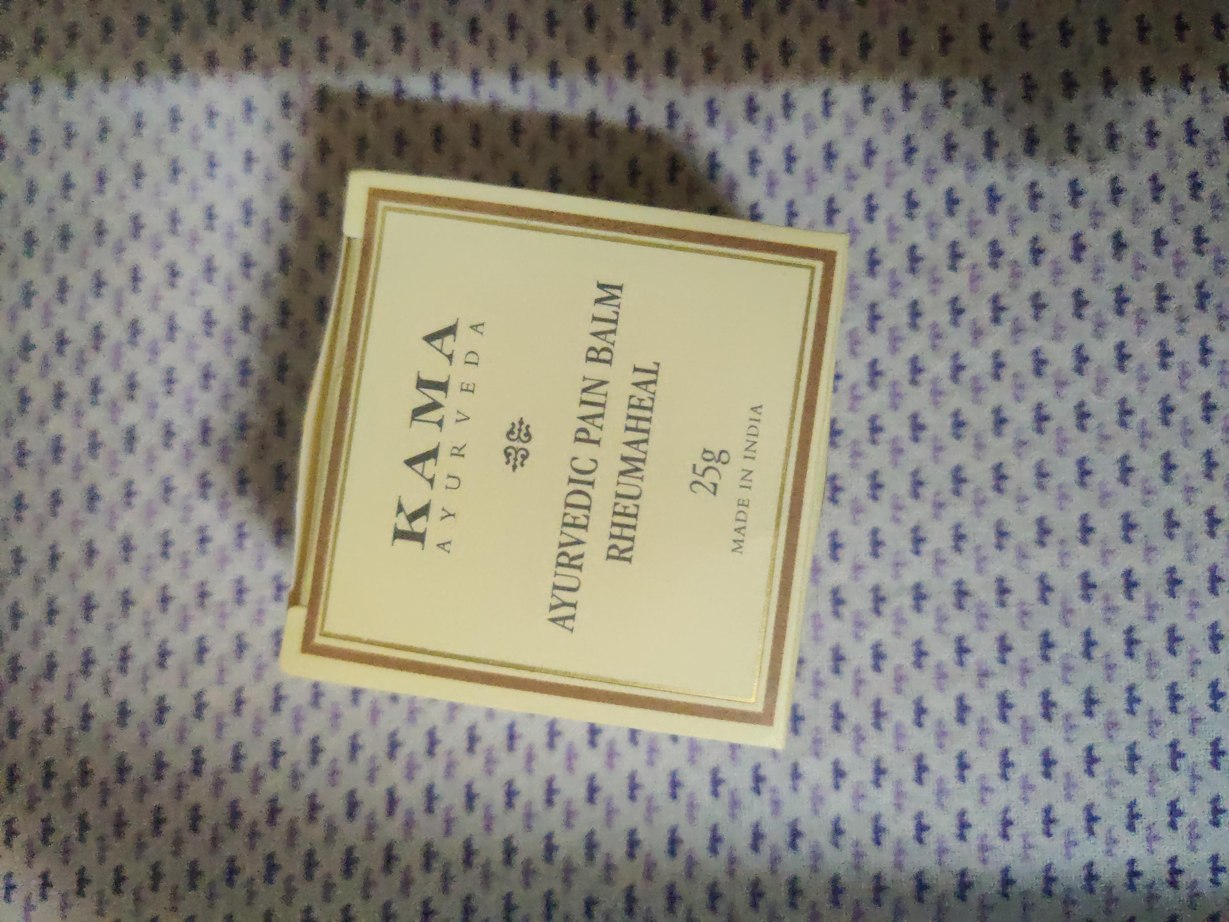 Kama Ayurveda Rheumaheal Ayurvedic Pain Balm, 25g : Amazon.in: Beauty