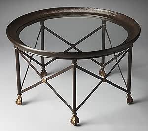 Amazon.com: Butler Round Cocktail Table : Home & Kitchen
