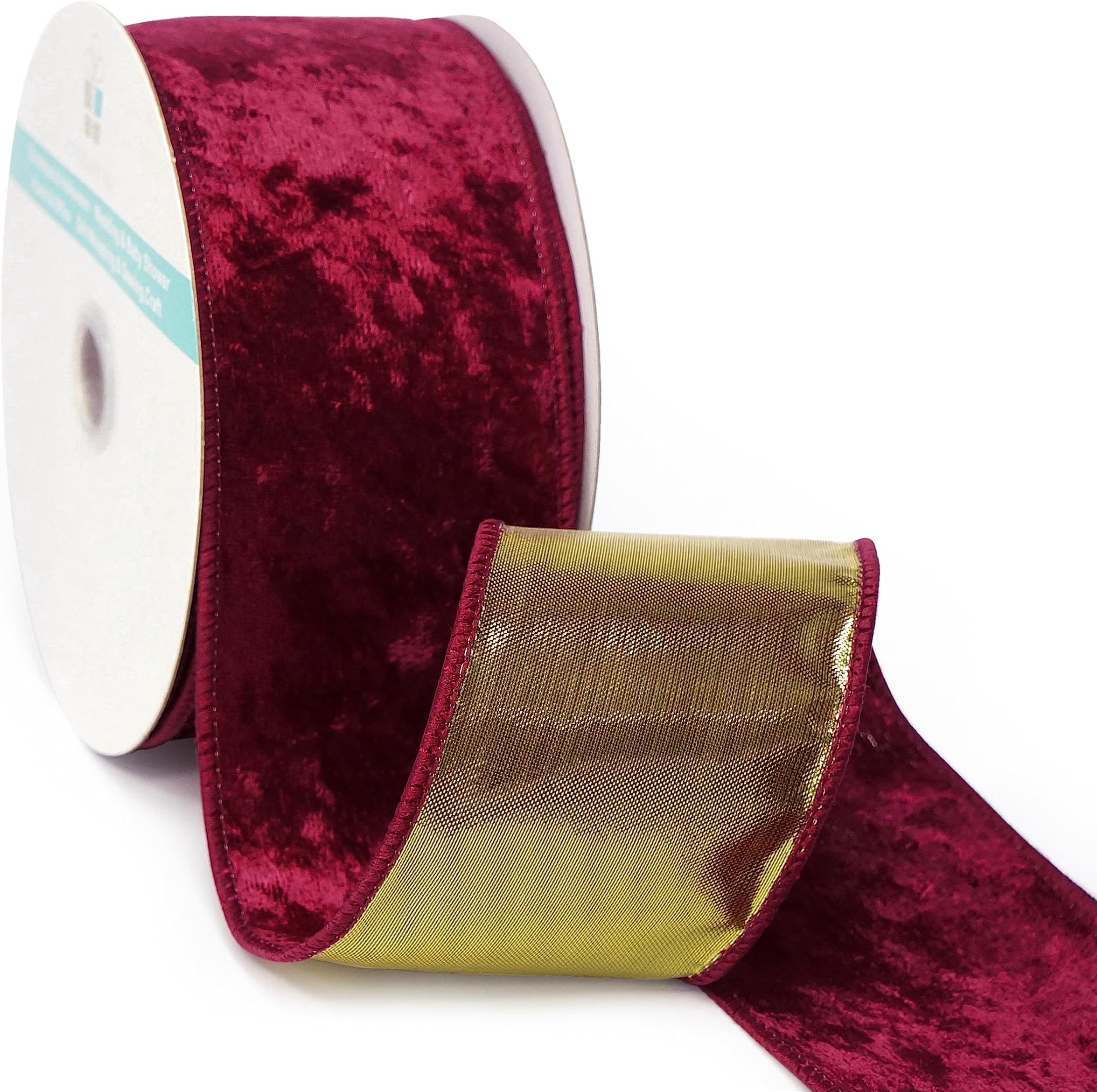 Amazon.com: Wine (Burgundy) Velvet Ribbon 2.5 Inch x 10 Yards for ...