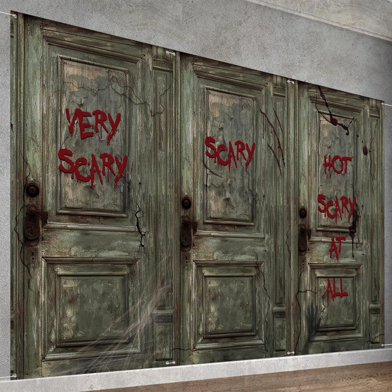 Amazon.com: Watayo 3 Creepy Panel Door Scene Setters- 71" x 35.4" Each ...