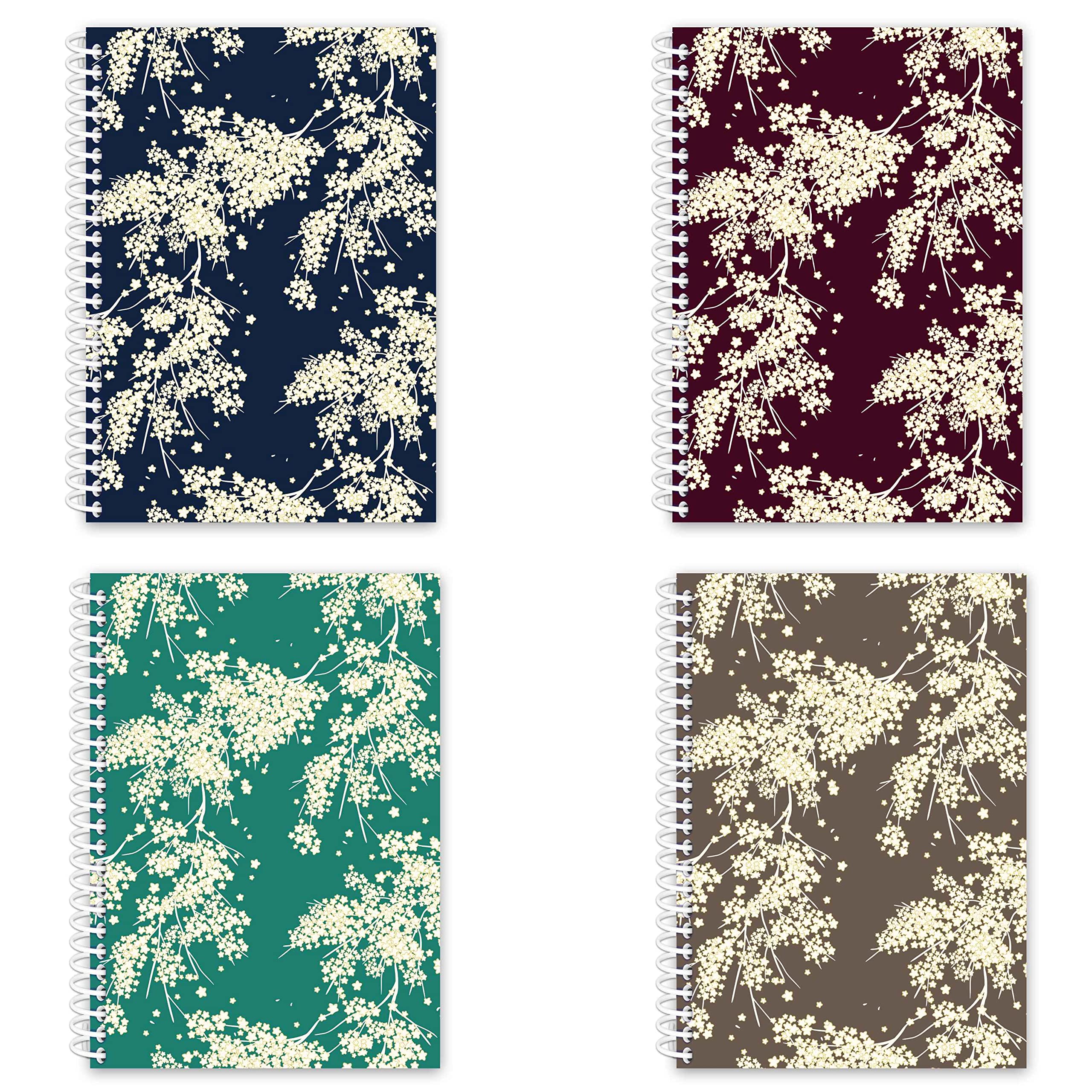 Buy Drapvision A4 Spiral | Pack of 4 | 200 Pages each x 4 | Practice ...