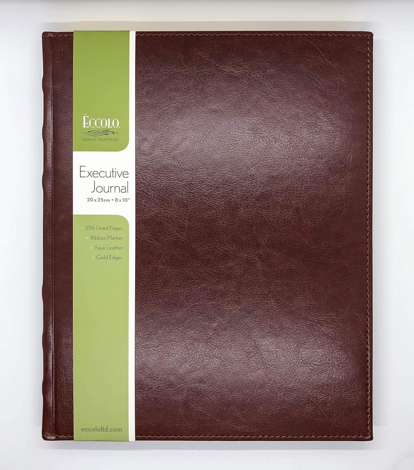 Amazon.com : Eccolo Lined Executive Journal Notebook with Gold Edges ...