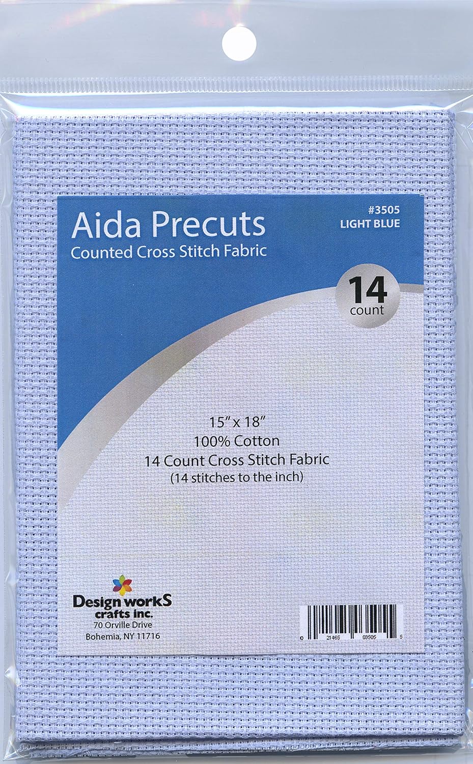 Amazon.com: Design Works Crafts 14 Counted Cross Stitch-Light Pre-Cut ...
