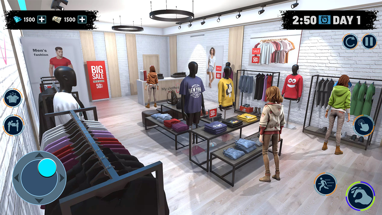 Clothing Store Supermarket 3D: Cloth Shop Simulator Games - App on ...