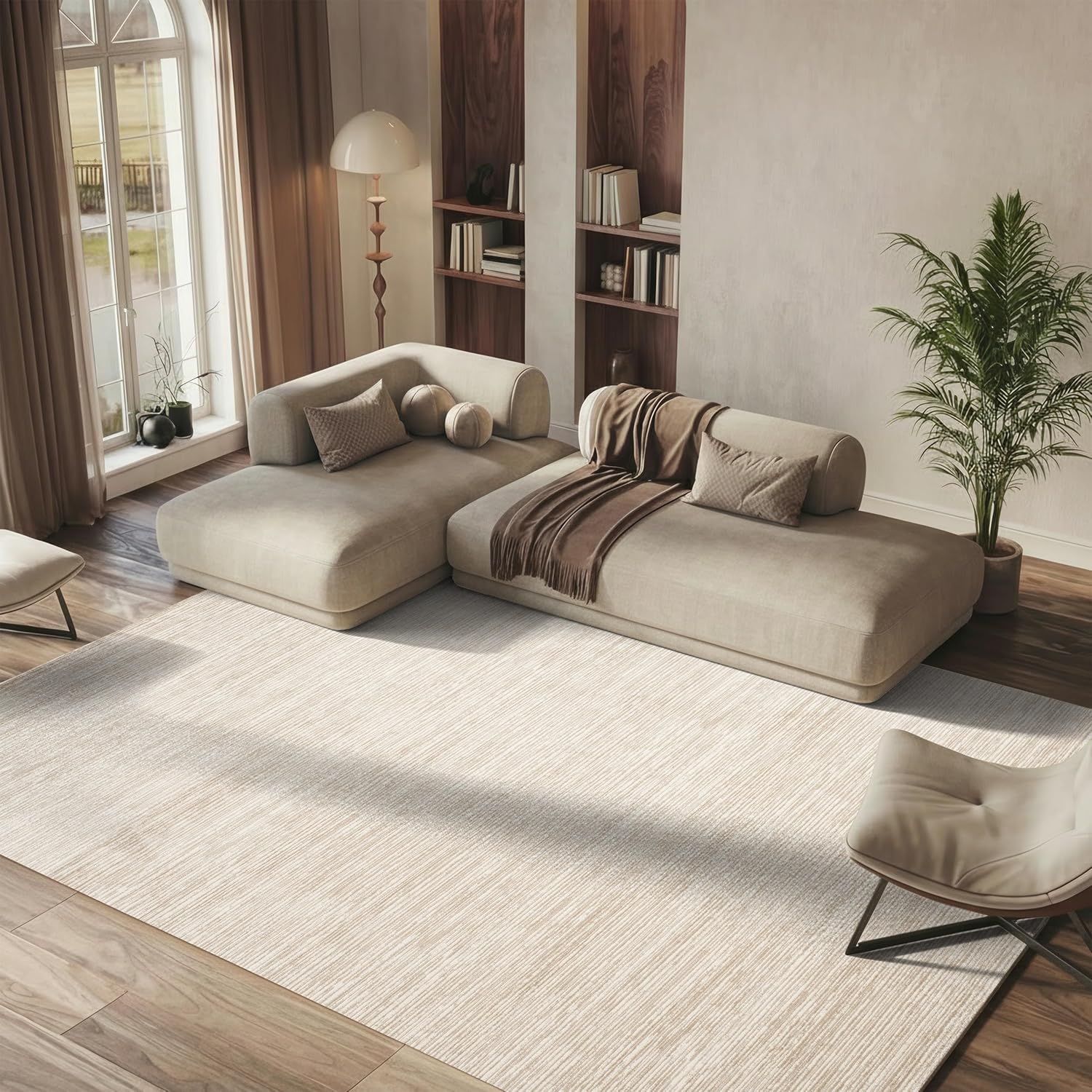 Amazon.com: SAFAVIEH Area Rug 11x15 - Vision Collection - Large - Cream ...