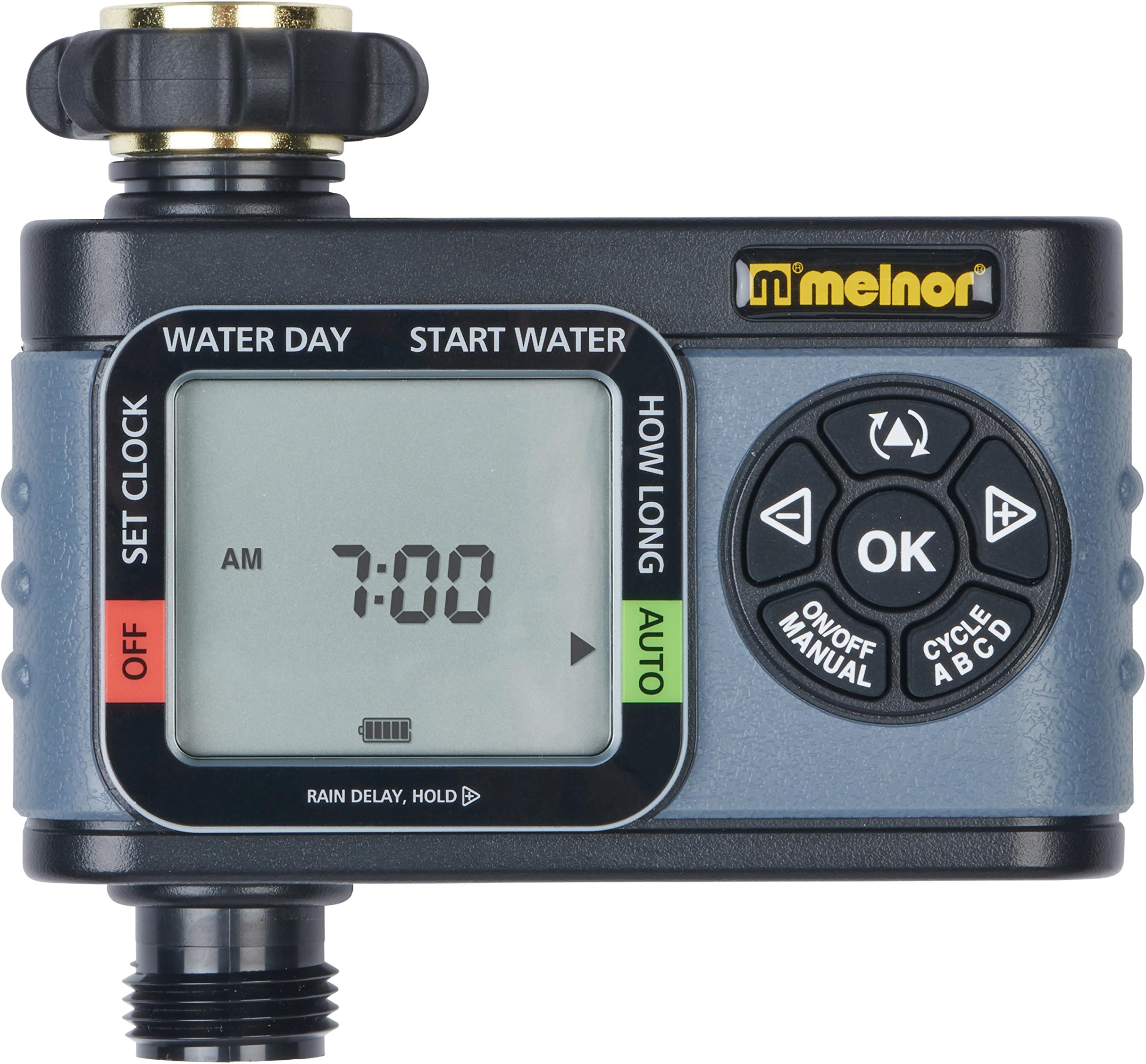 Amazon.com : Melnor 65038-AMZ HydroLogic 4-Zone Digital Water Timer ...