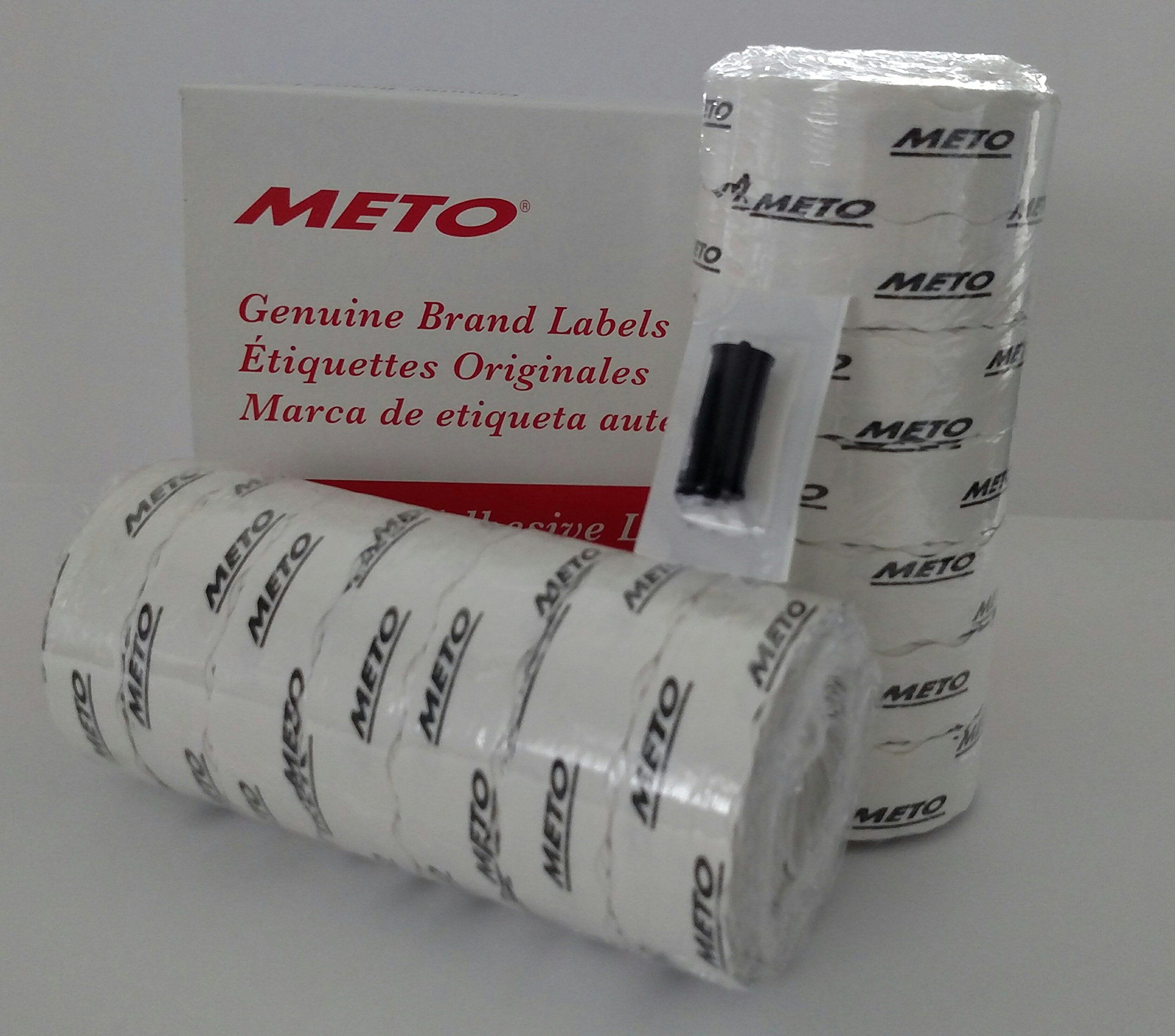 Amazon.com : Meto Labels 2200/2 Line (White) to Suit 13.22, 15.22 ...