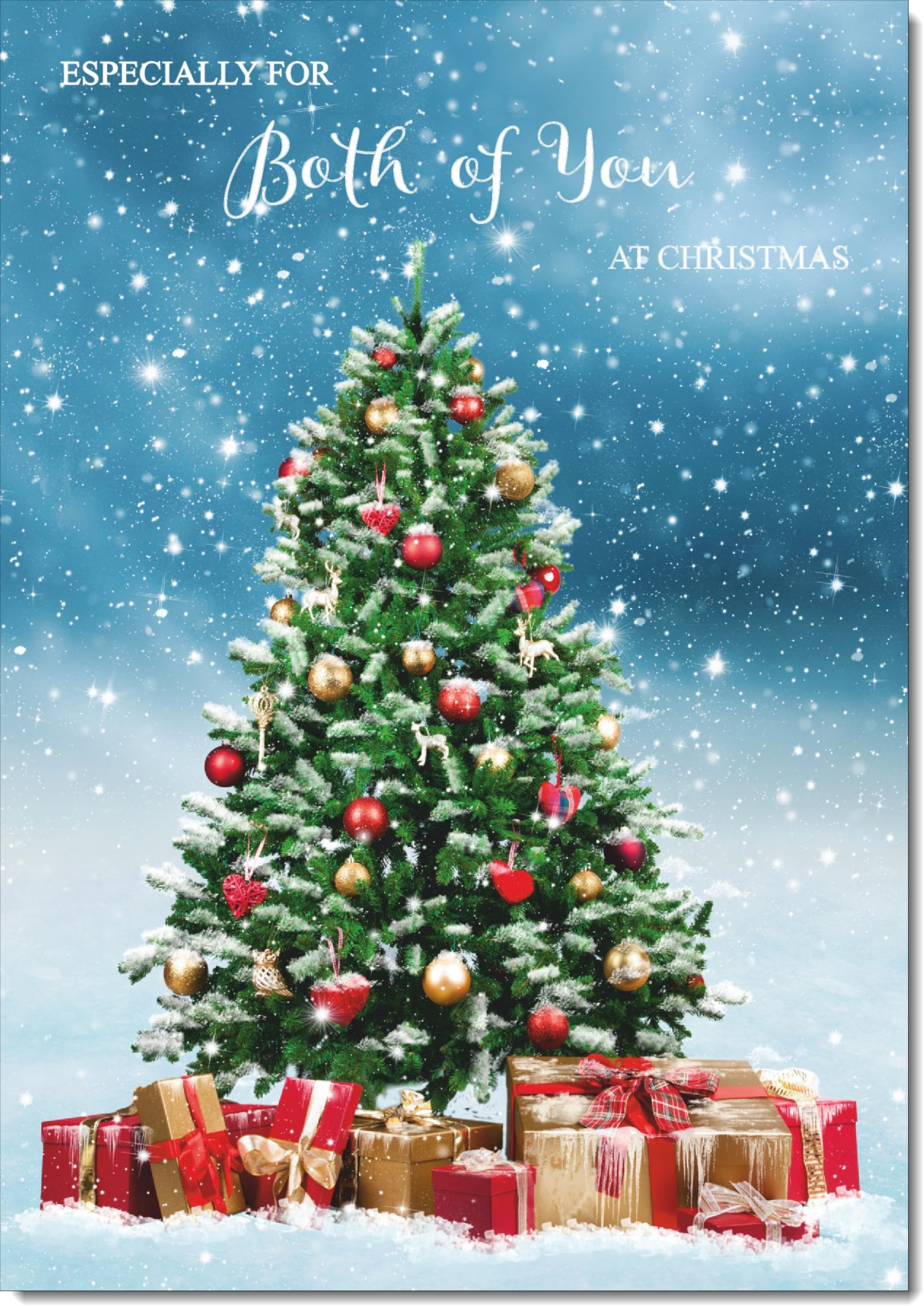 Photo Christmas Card to Both of You - 9 x 6 inches - Piccadilly ...