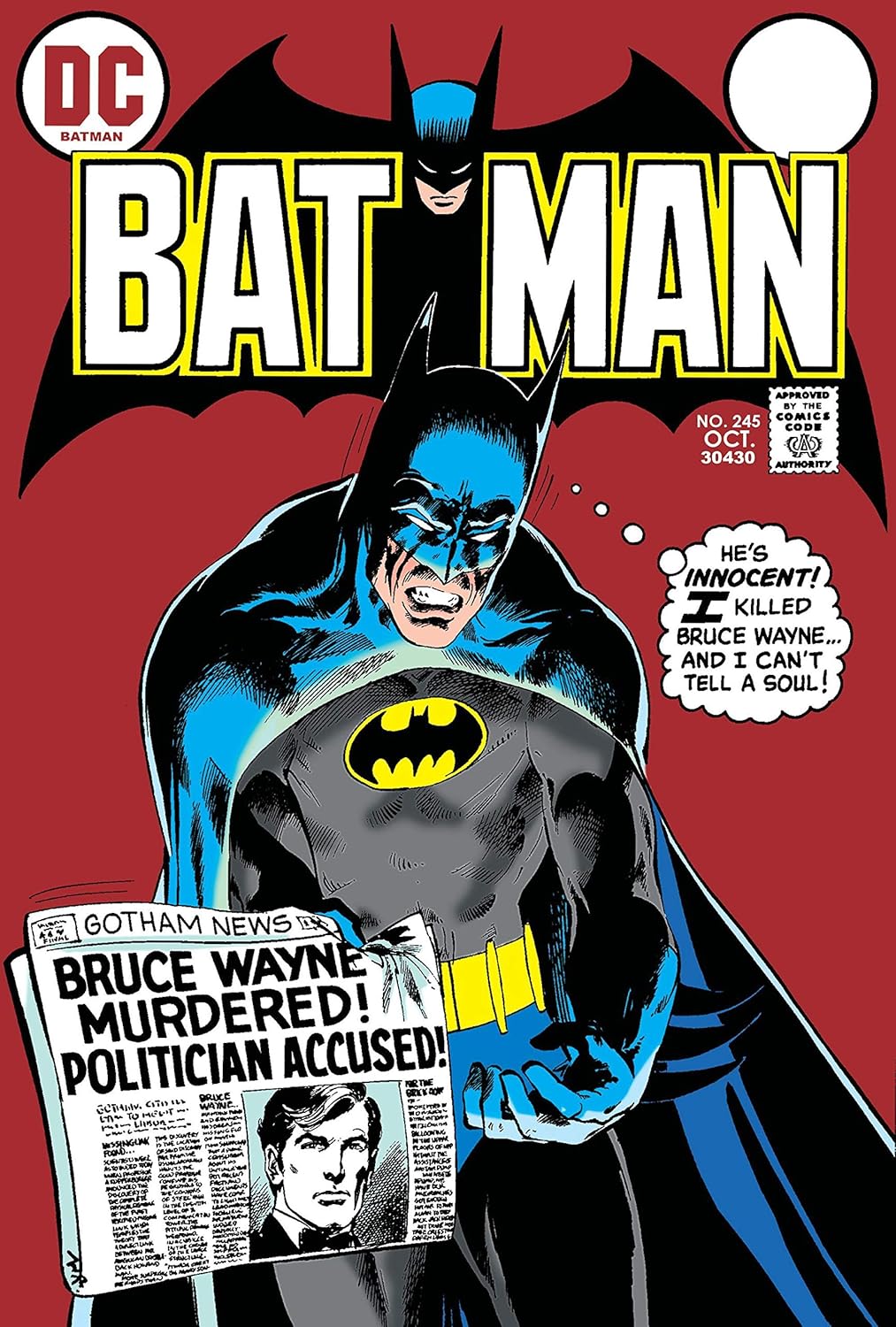 Batman (1940-2011) #245 (English Edition) eBook : Maggin, Elliot S., O ...