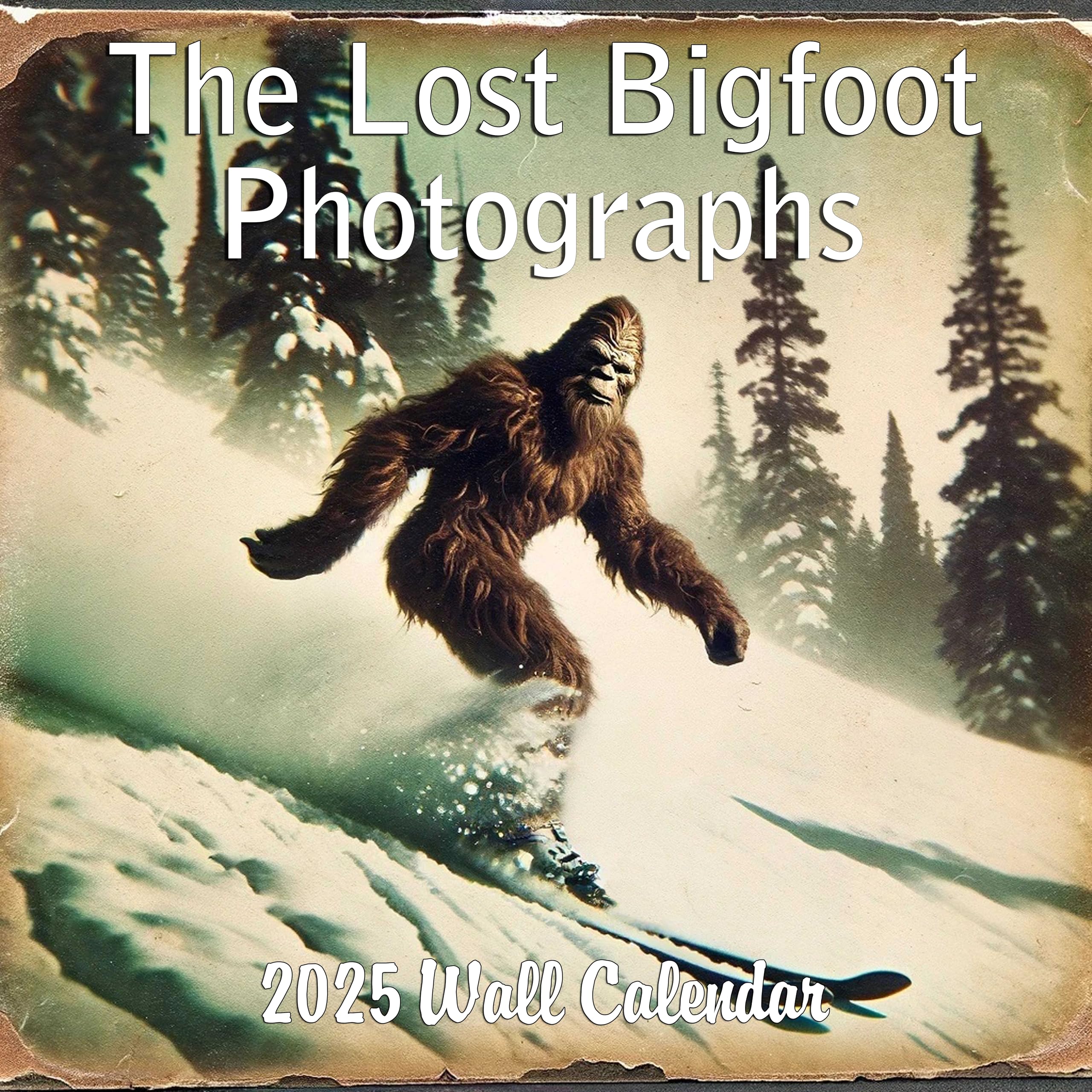 Amazon.com: 2025 The Lost Bigfoot Photographs Monthly Wall Calendar - "Recently Uncovered ...