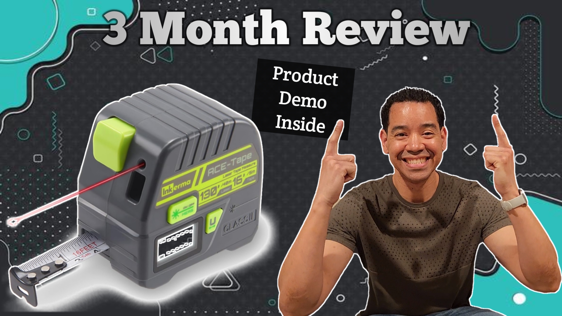 Watch 3 Month Review for 2-in-1 Laser Tape Measure on Amazon Live