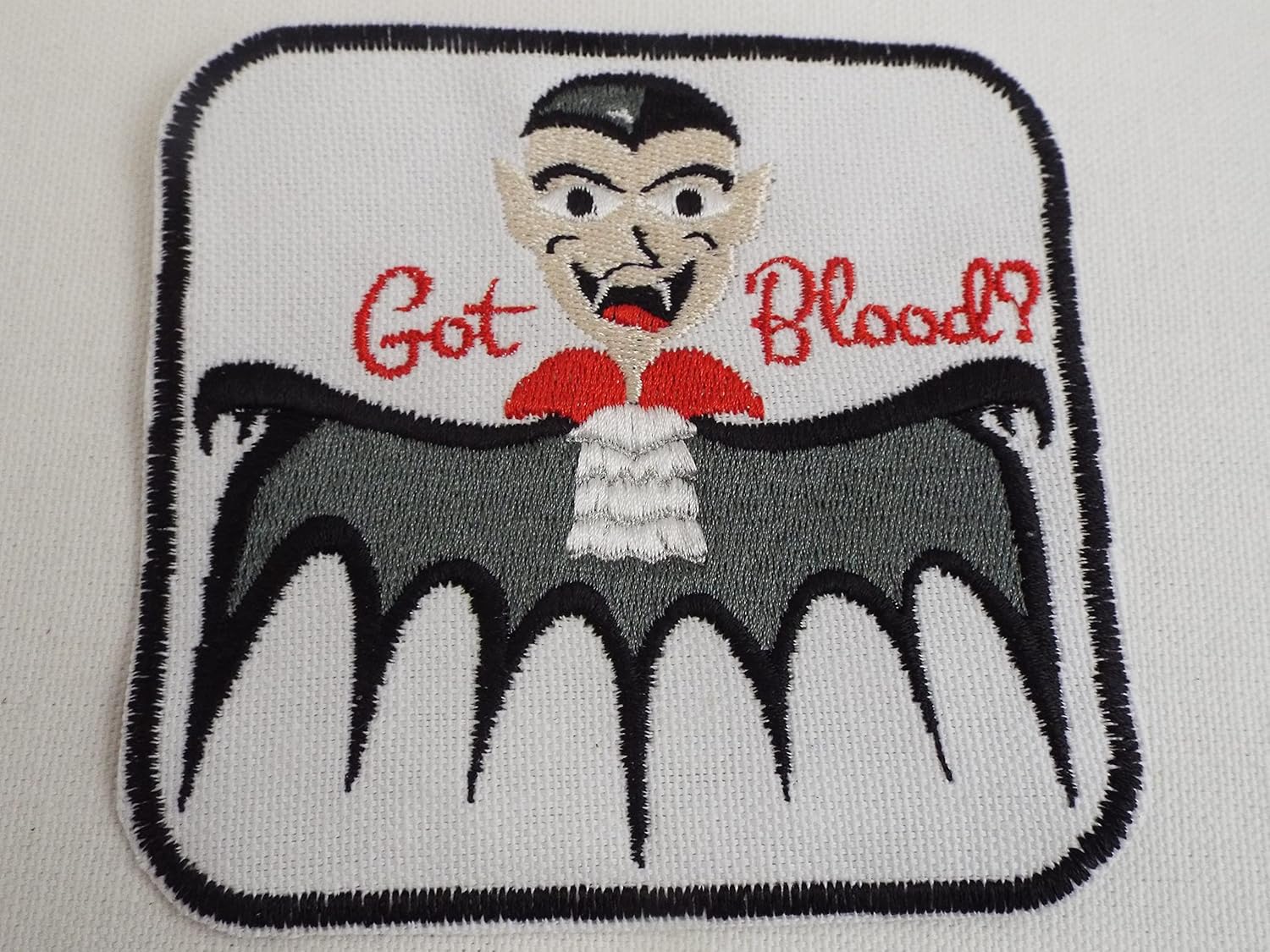 Amazon.com: Got Blood Vampire Dracula Embroidery Iron-on Patch
