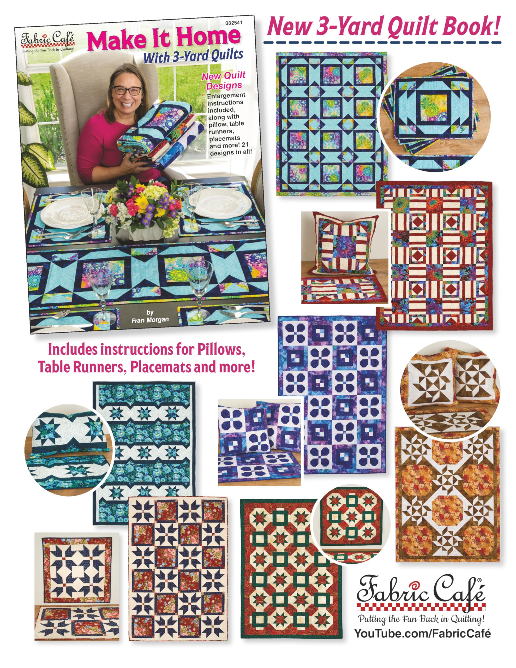Using 3 Fabrics Quilt Patterns