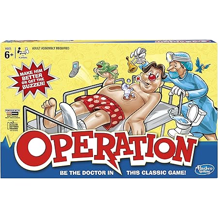 Hasbro Operation Game : Amazon.co.uk: Toys & Games