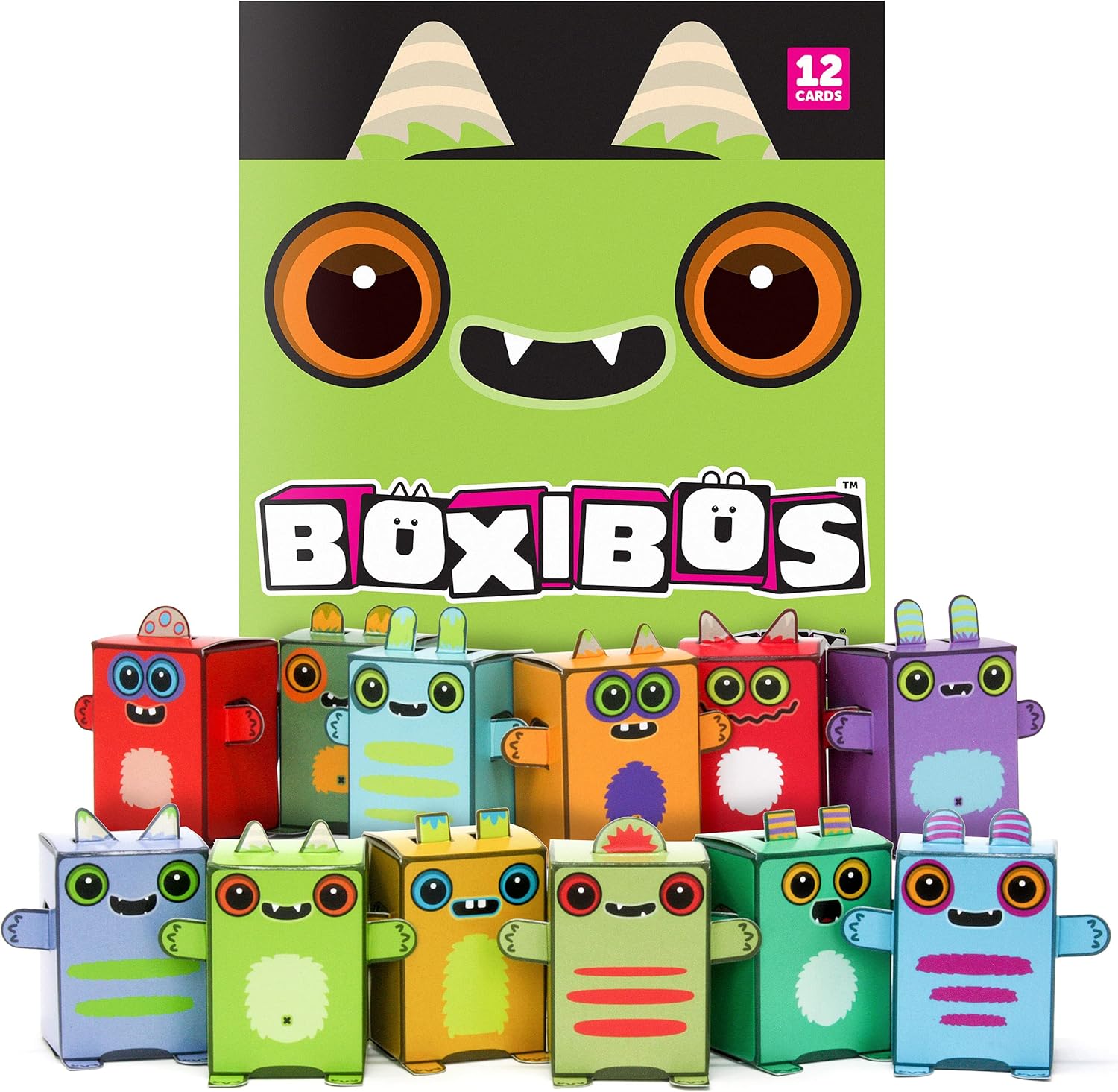 Box Buddies Boxibos Monsters – Pack of 12 Mini Box Monsters – BigaMart