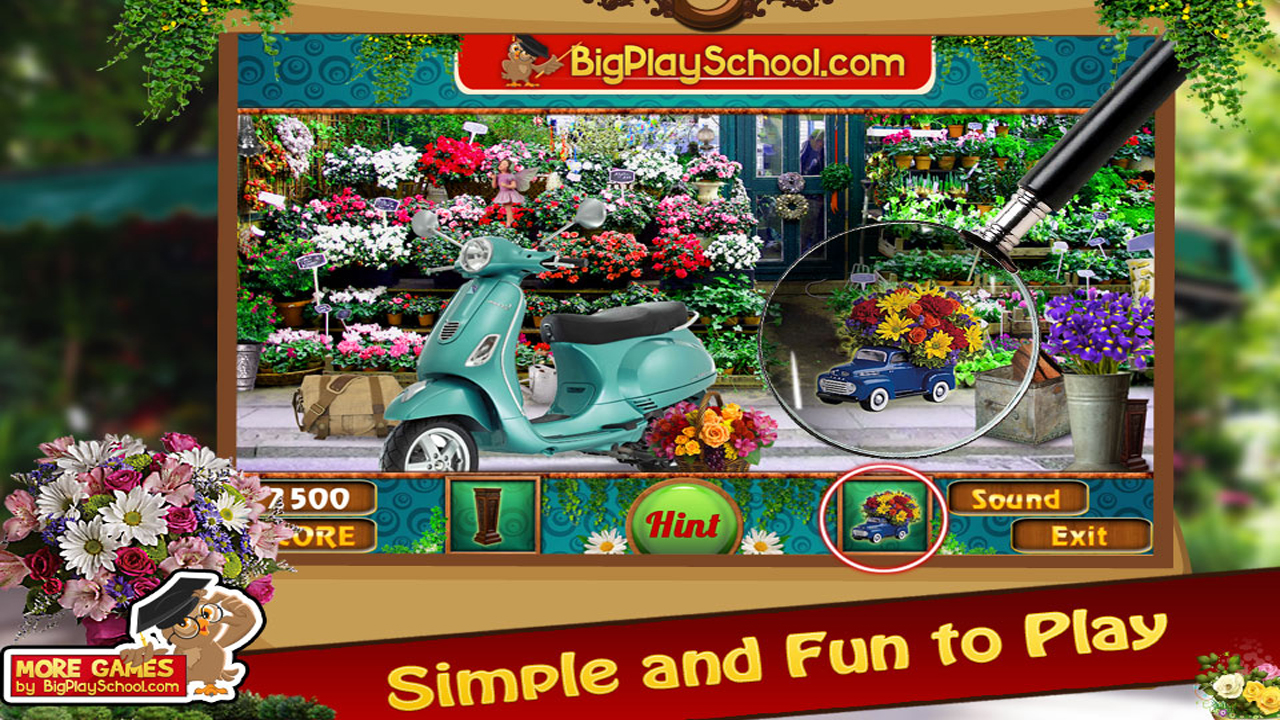 #27 - Flower Shop - New Free Hidden Object Games - App on Amazon Appstore