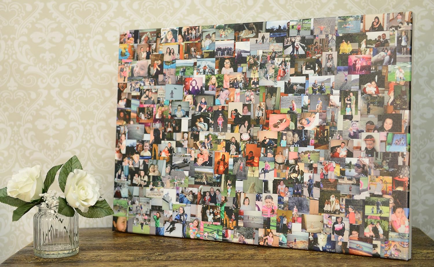 Personalised Canvas Collage - Size A0 44" x 30" : Amazon.co.uk: Home ...