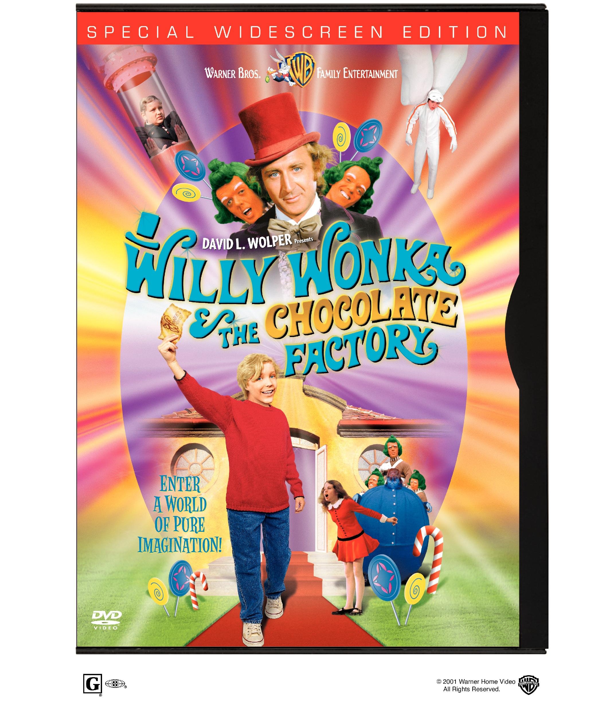 Amazon.com: Willy Wonka and the Chocolate Factory [DVD] : Gene Wilder ...