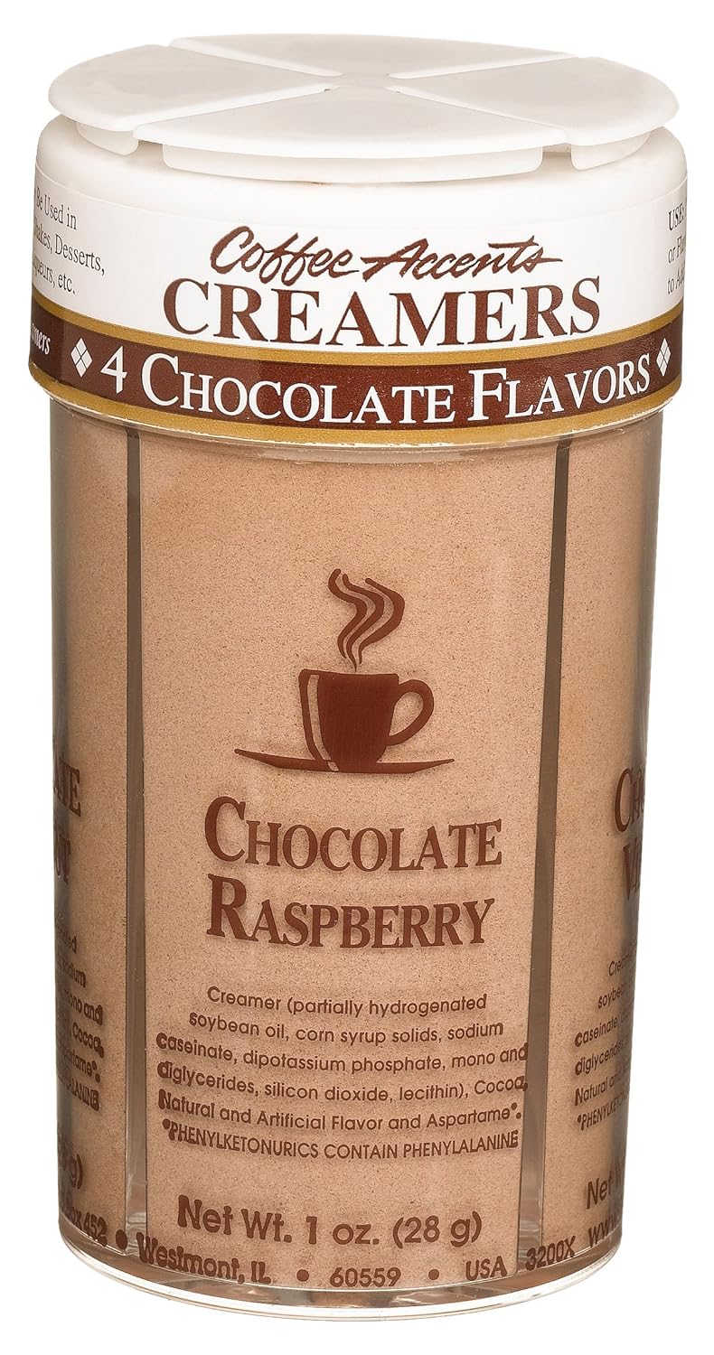 Amazon.com : Dean Jacobs 4 Chocolate Creamers Accents, Large, 1-Ounce ...