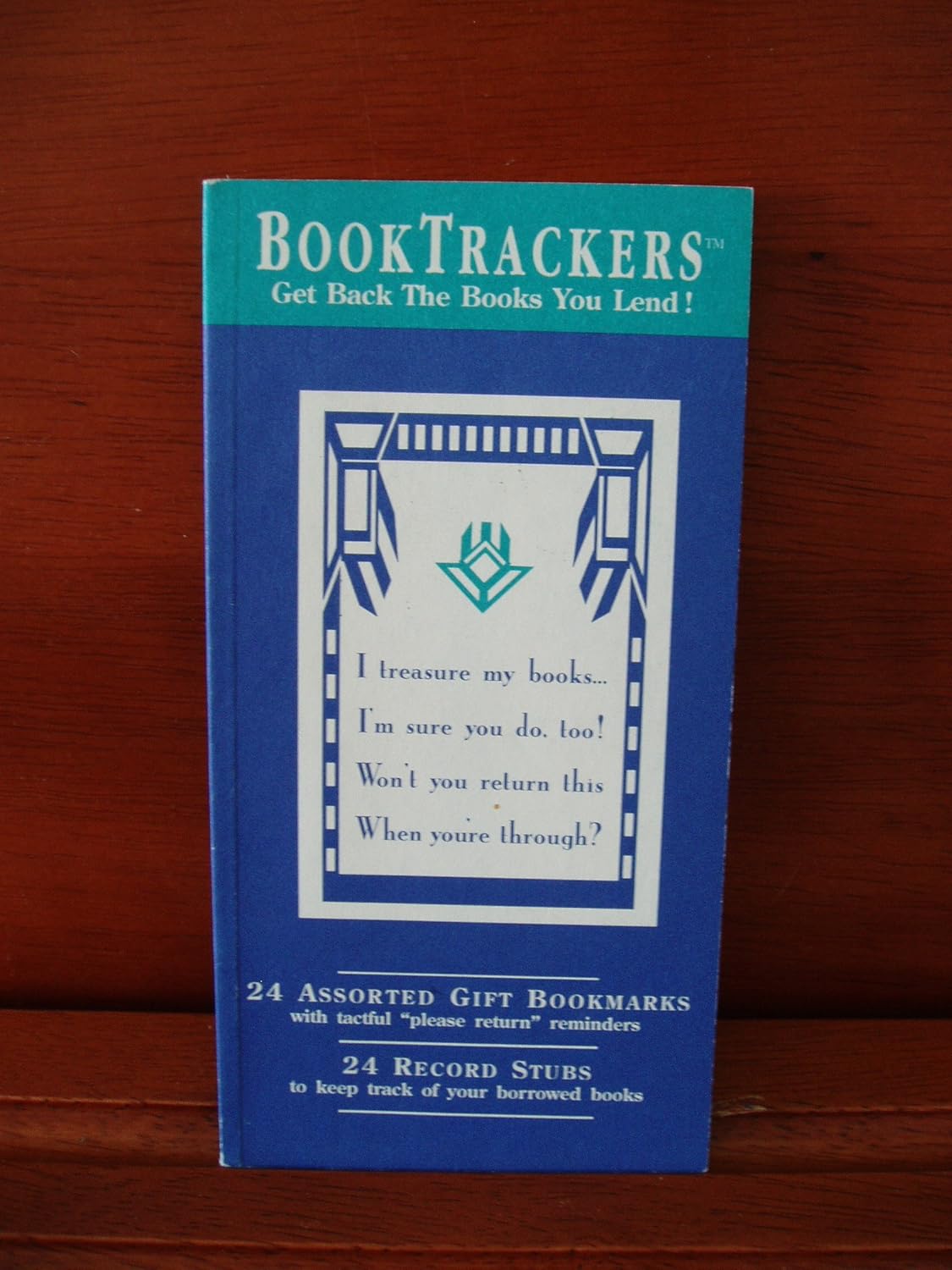 Book Trackers - 24 Book Marks With Recipt Stubs: unknown author: Amazon ...