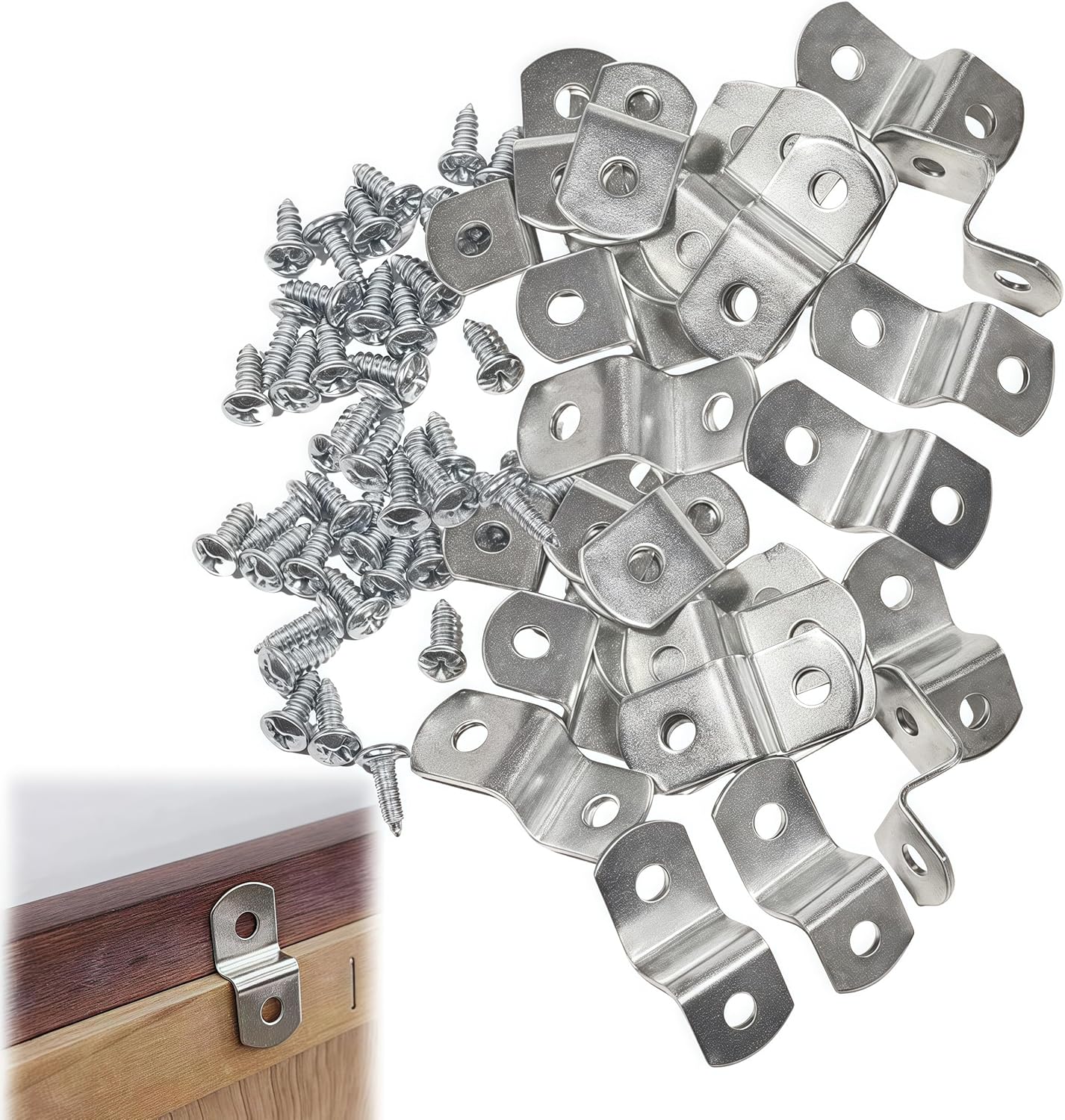 20 pcs Canvas Offset Clips Framing Tools,1/4" Canvas Painting Mounting ...