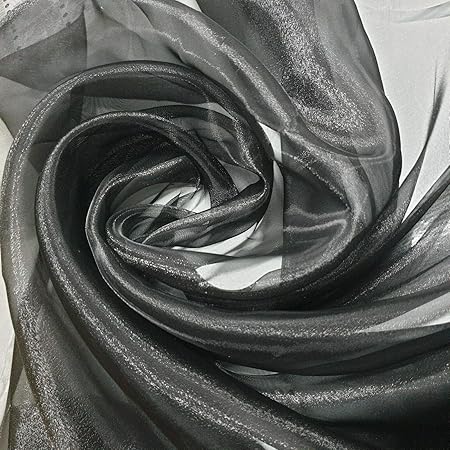 Two-Tone Blue shot Red organza voile wedding sashes dress draping net ...