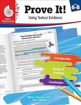 Amazon.com: Prove It! Using Textual Evidence, Levels 6-8 ebook ...