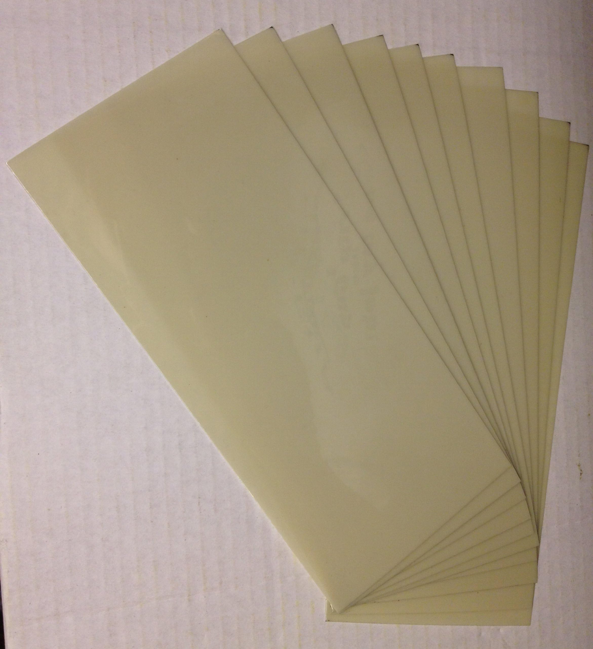 Amazon.com: Heavy Duty 14mil Mylar Stencil Sheets - .014" Thick ...