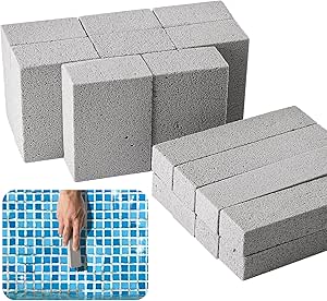 Amazon.com : LFUTARI 16 Pcs Pools Pumice Stone, 2 Size Pool Cleaning Pumice Block, Pools Tile ...
