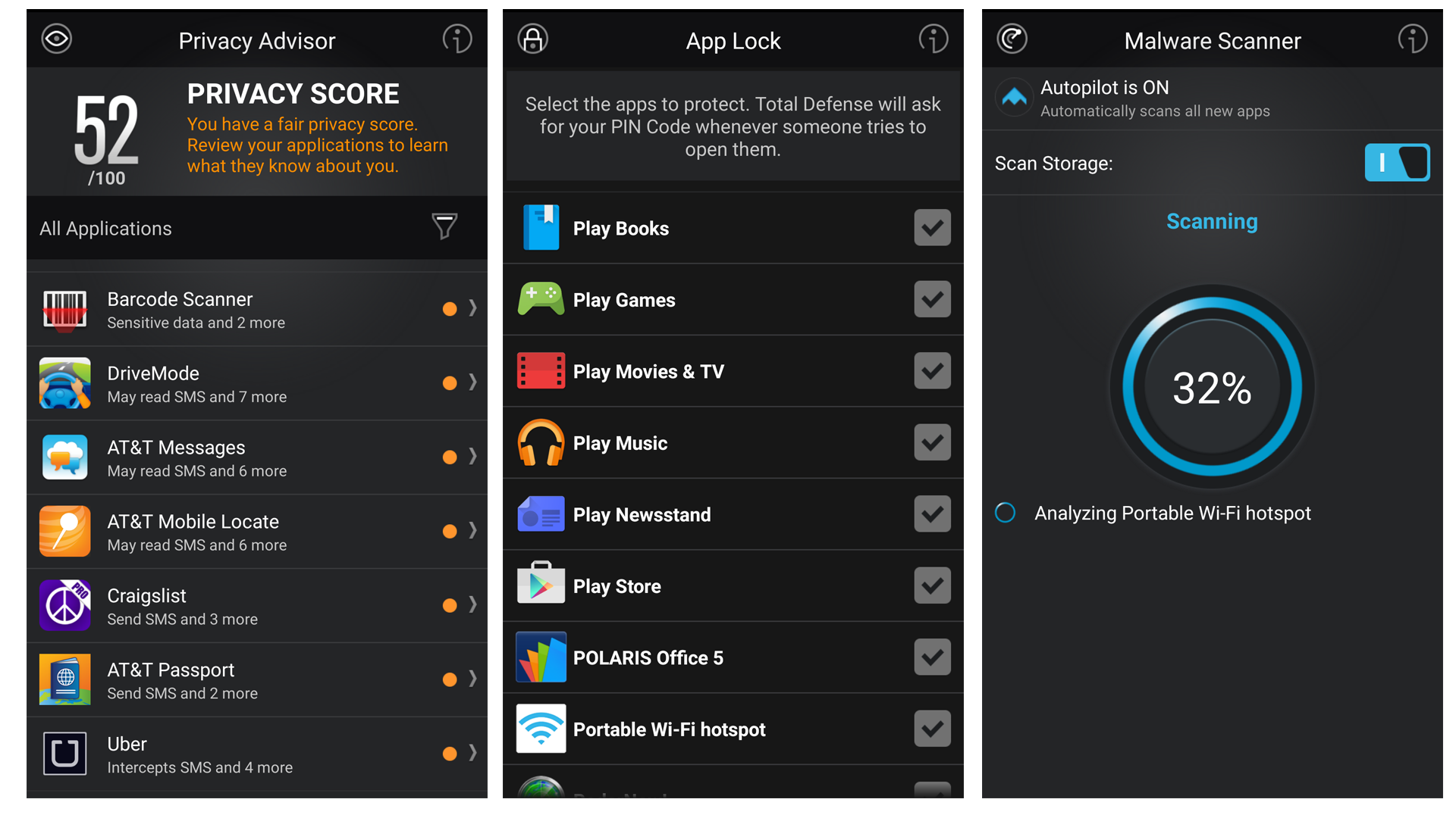 Total Defense Mobile Security - App on the Amazon Appstore