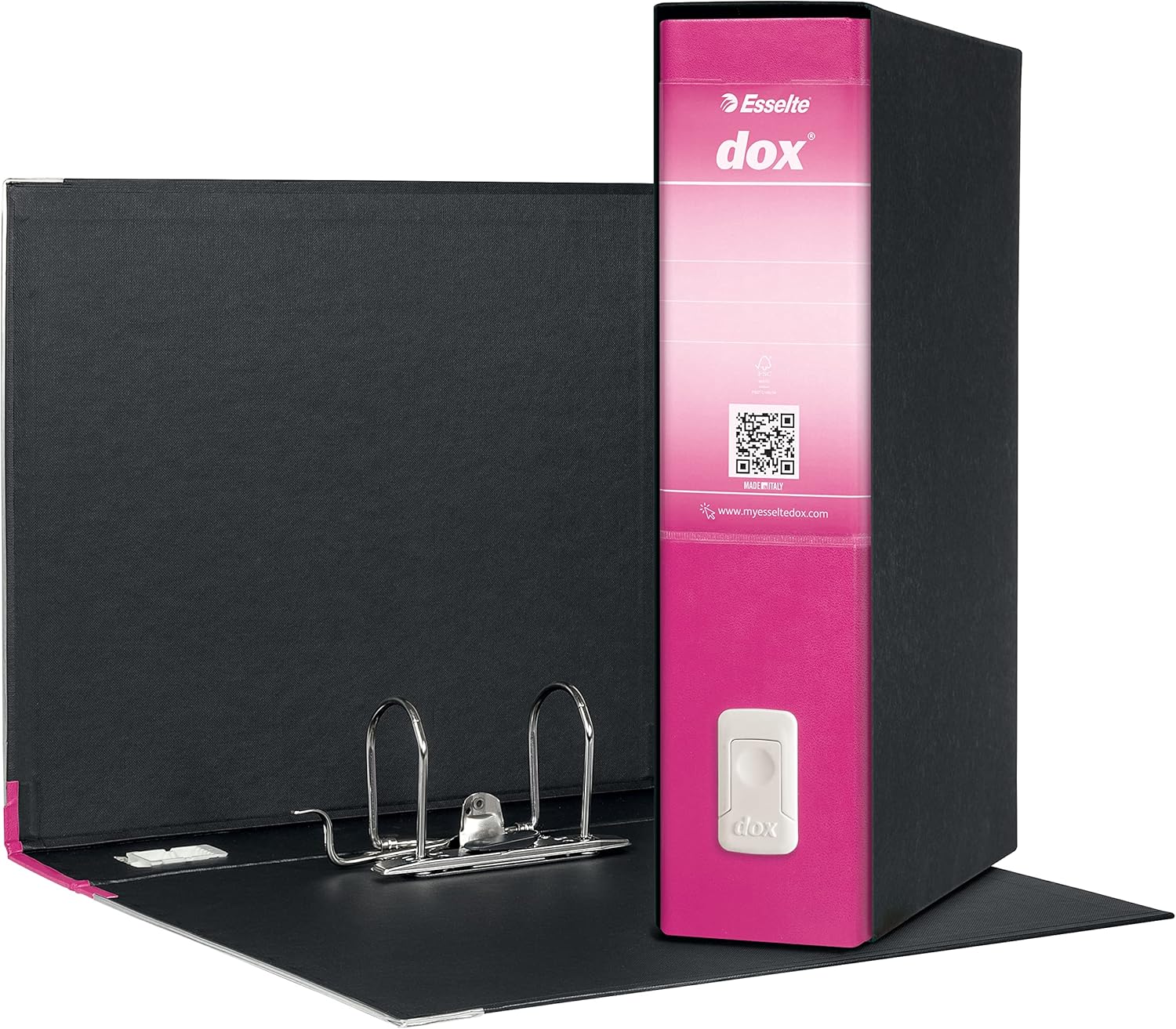 Amazon.com: Esselte DOX 2 - Cardboard Folder, Fuchsia,Single Unit ...