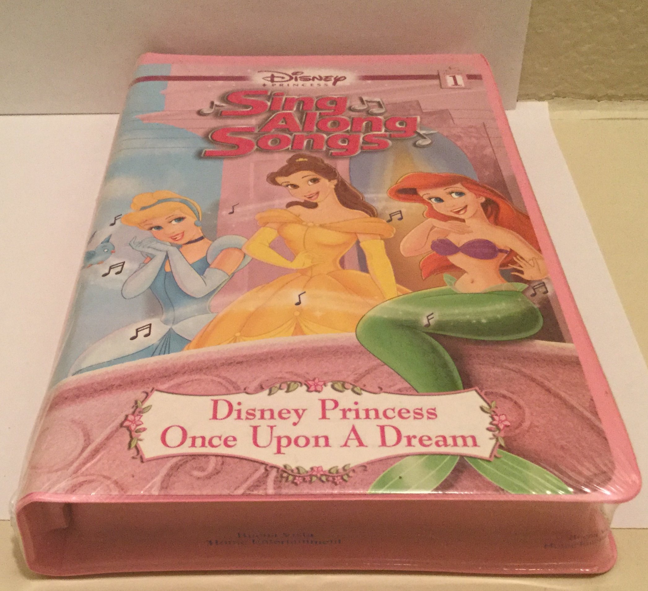Disney Princess Sing Along Songs - Once Upon A Dream [VHS] | Amazon.com.br