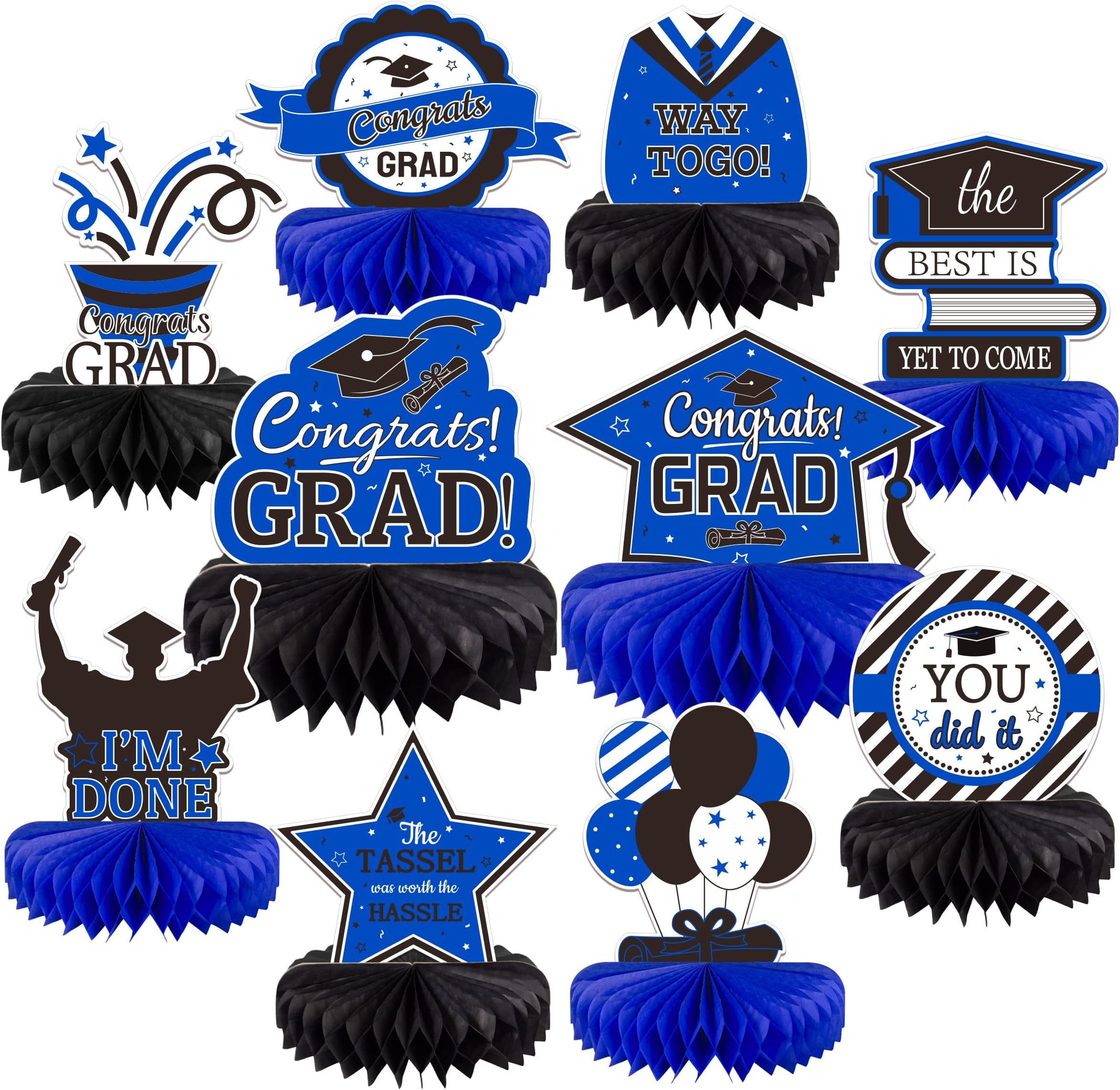 Amazon.com: 10PCS Graduation Decorations Class of 2025 Centerpieces ...