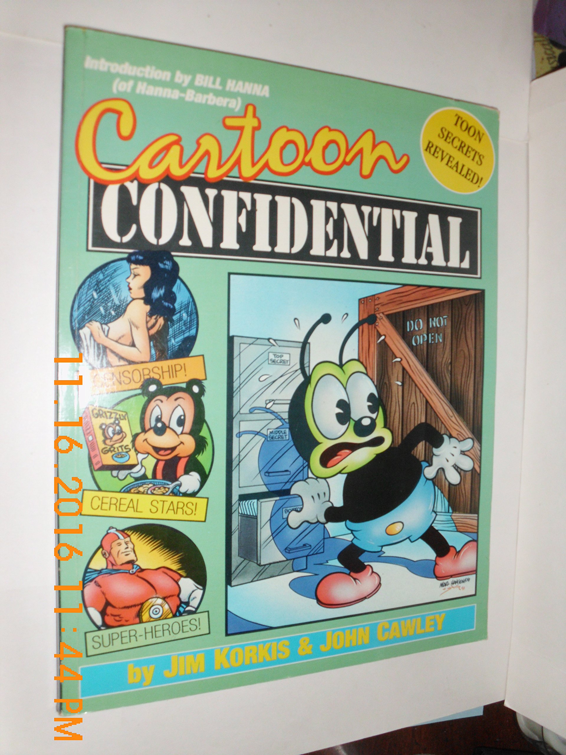 Cartoon Confidential: Korkis, Jim & Cawley,John: 9781563980053: Amazon ...
