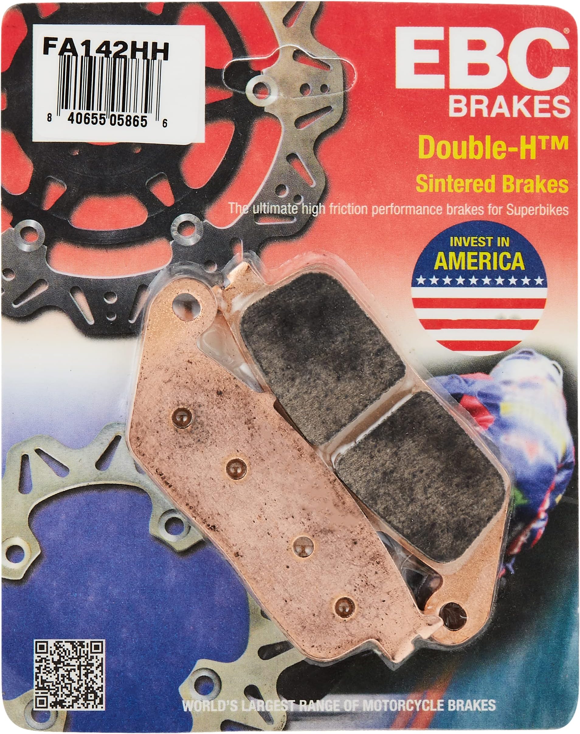 Amazon.com: EBC Brakes FA140HH Disc Brake Pad Set, Black : Automotive