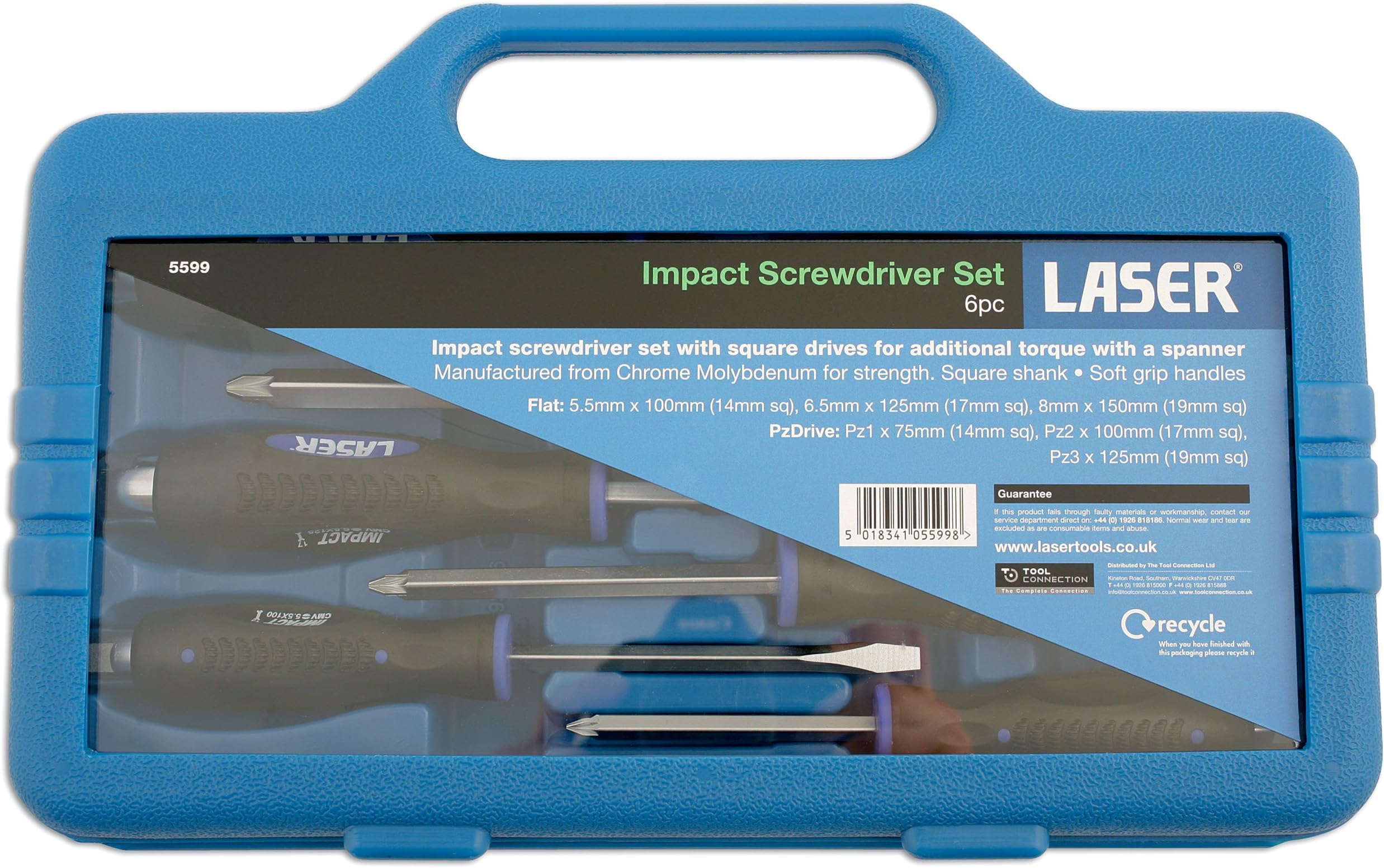 Laser 7036 JIS Screwdriver Set 4pc : Amazon.co.uk: DIY & Tools