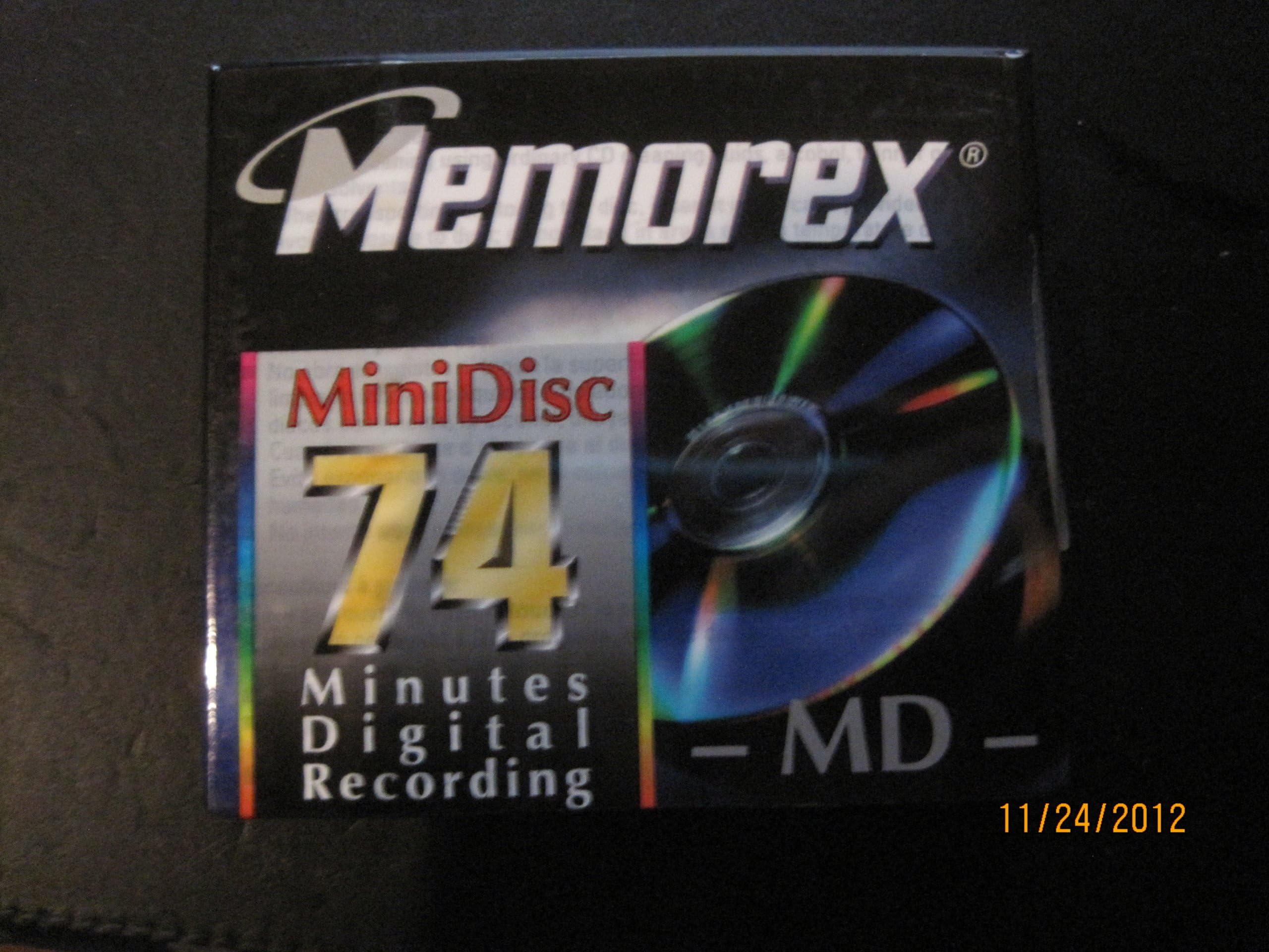 Amazon.com: Maxell Md Gold 74 Recordable Mini Disc : Electronics