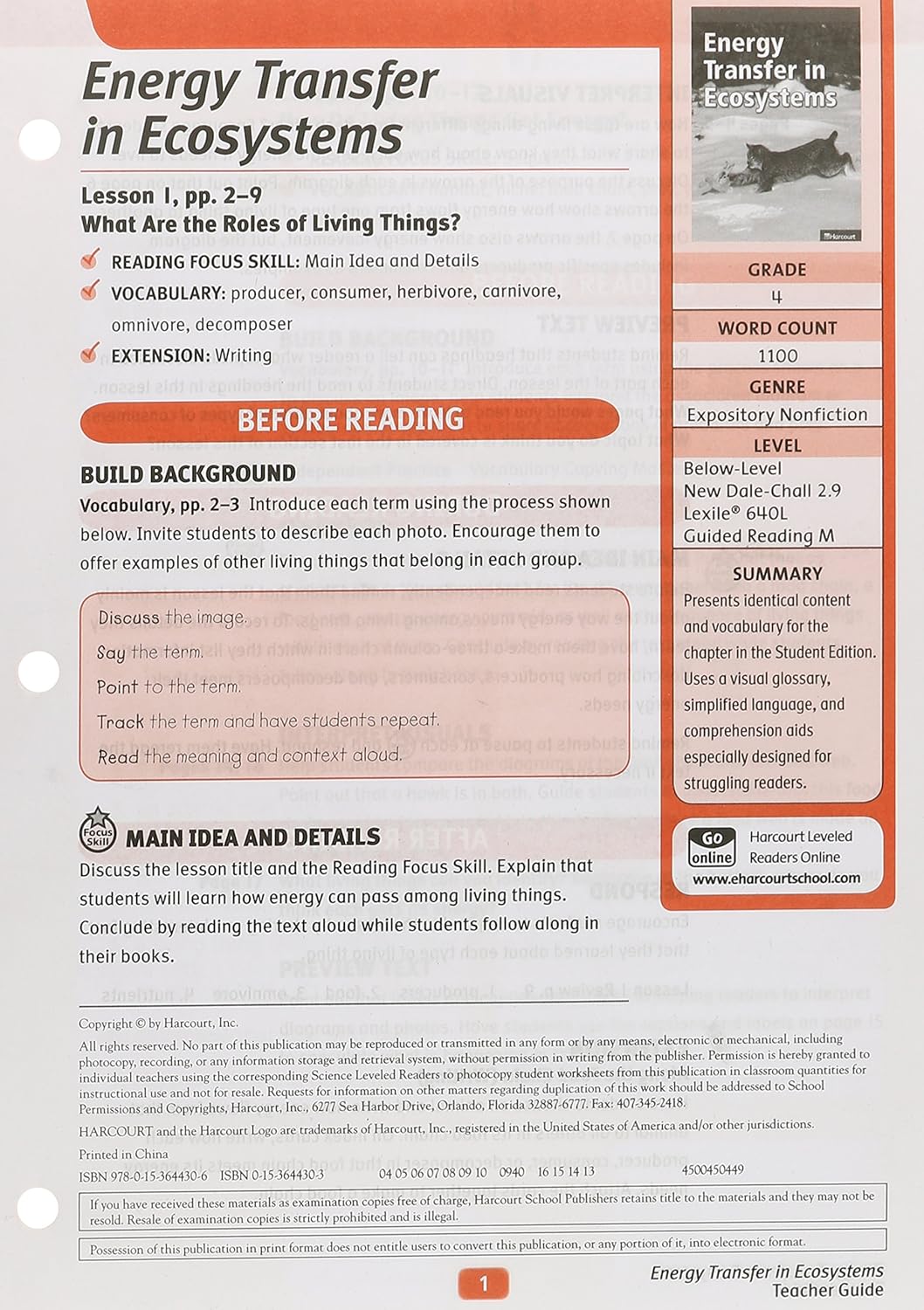 Amazon.com: Science Leveled Readers: Teacher Guide Collection Grade 4: ...