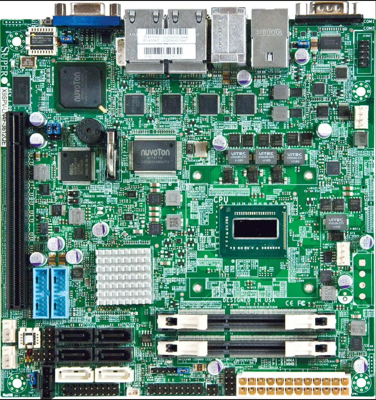 Amazon.com: Supermicro Motherboard Mini ITX DDR3 1600 NA Motherboards ...