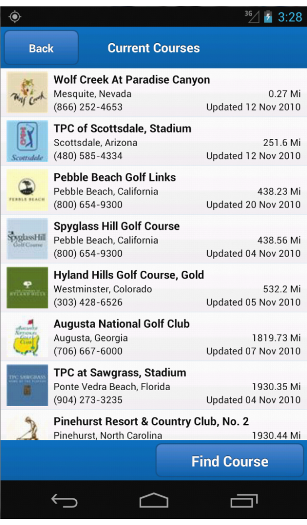 Golf Frontier Pro - Golf GPS - App on Amazon Appstore